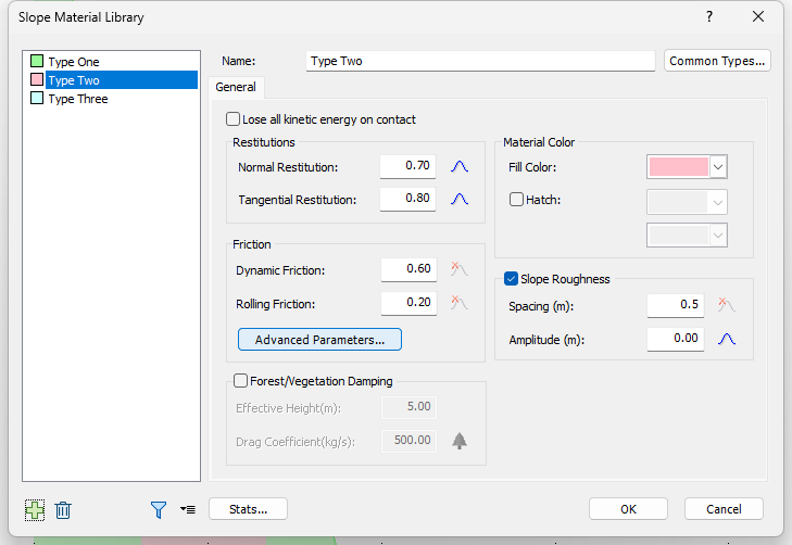 RocFall2 Tutorials | 5 - Slope Roughness